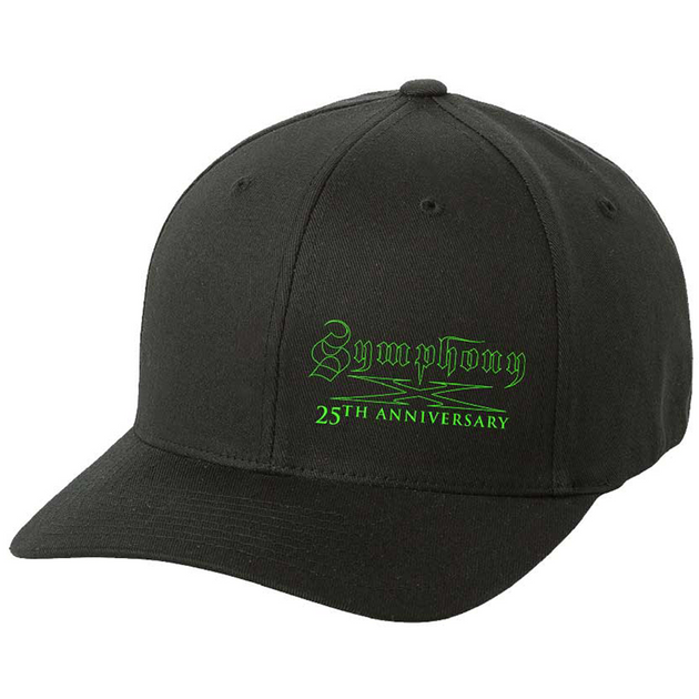 SYMPHONY X 25th Anniversary - Green Logo Flex Fit Hat – JSR Direct Wholesale