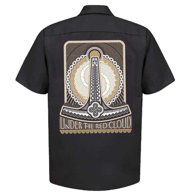 AMORPHIS Hammer Logo Work Shirt – JSR Direct Wholesale