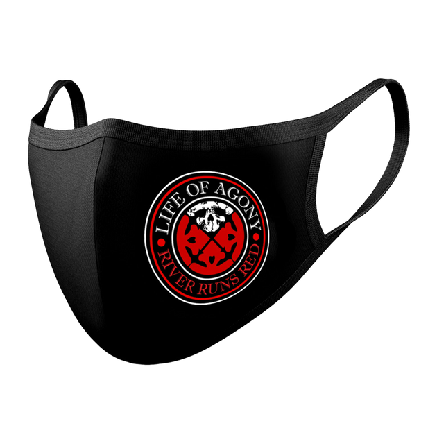 LIFE OF AGONY Logo Mask – JSR Direct Wholesale
