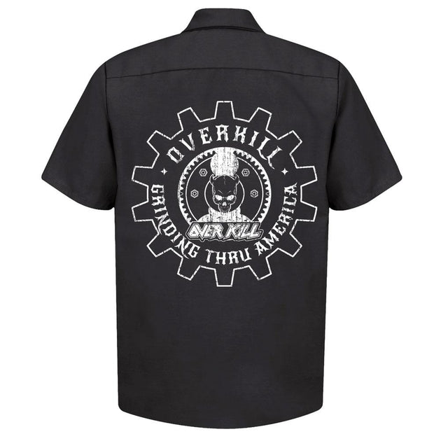 OVERKILL Gear Logo Work Shirt – JSR Direct Wholesale